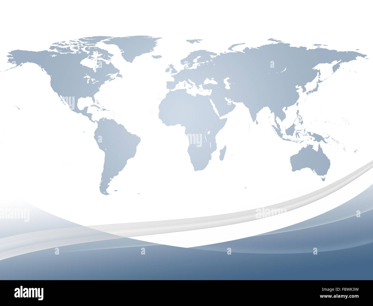 Abstract World Map Stock Photo - Alamy