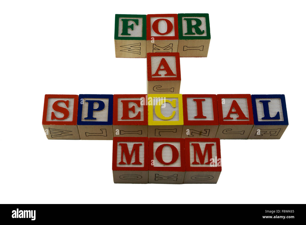 Wooden block letter in Cut Out Stock Images & Pictures - Alamy