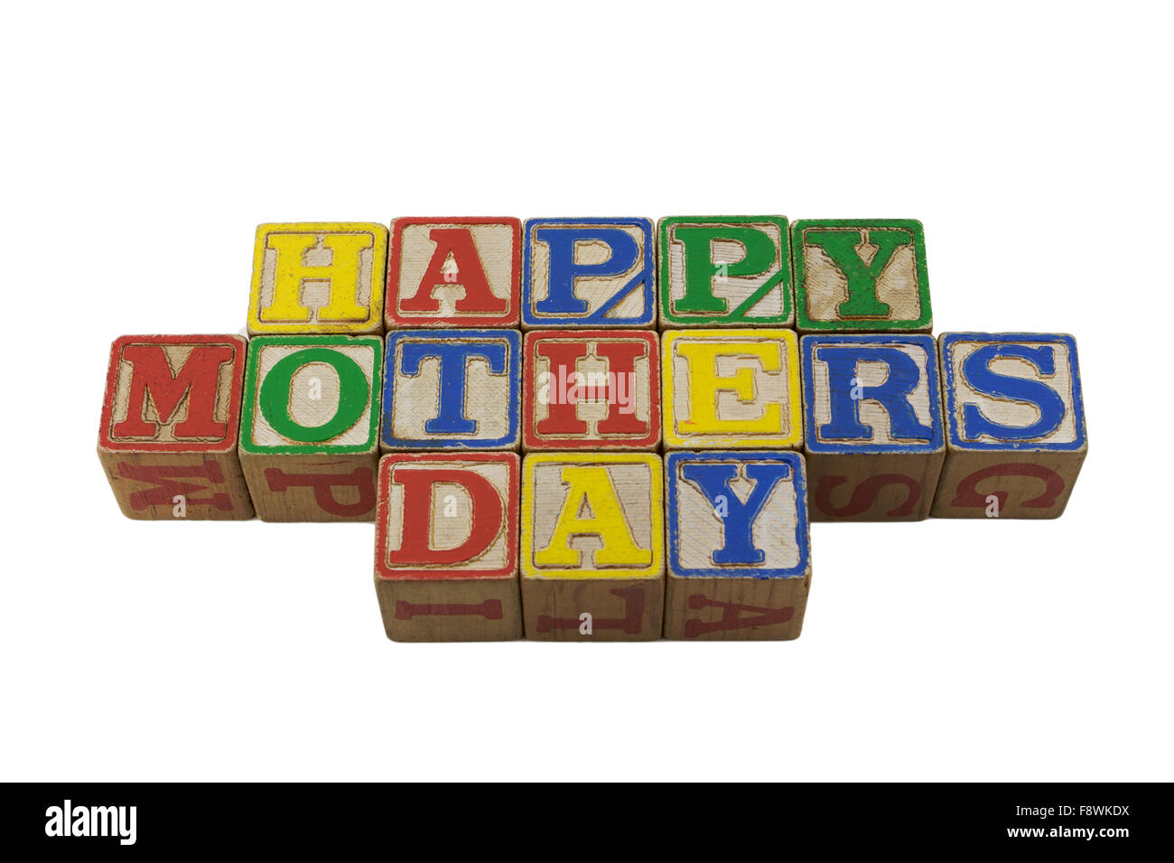 Happy mothers day mom alphabet hi-res stock photography and images - Alamy
