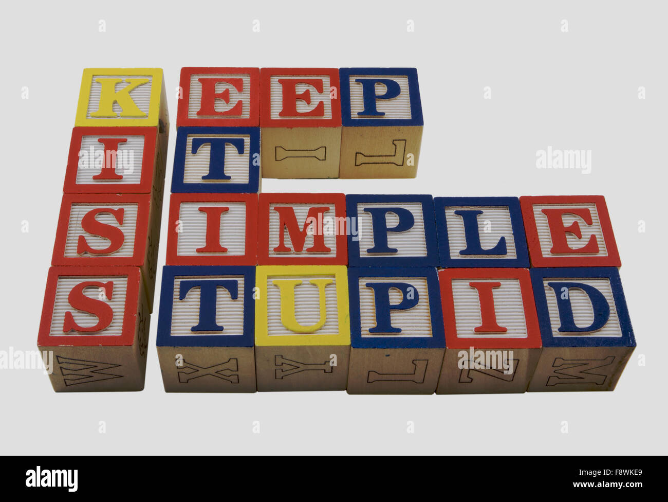 Keep it simple stupid Stock Photo - Alamy