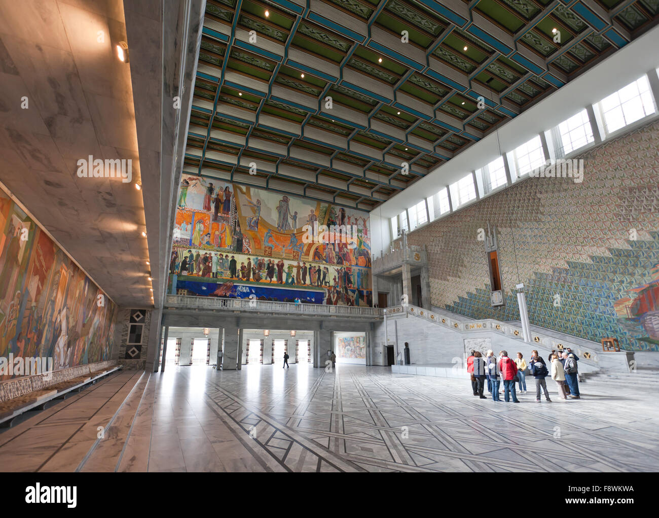 Osla City Hall in central Oslo Stock Photo - Alamy