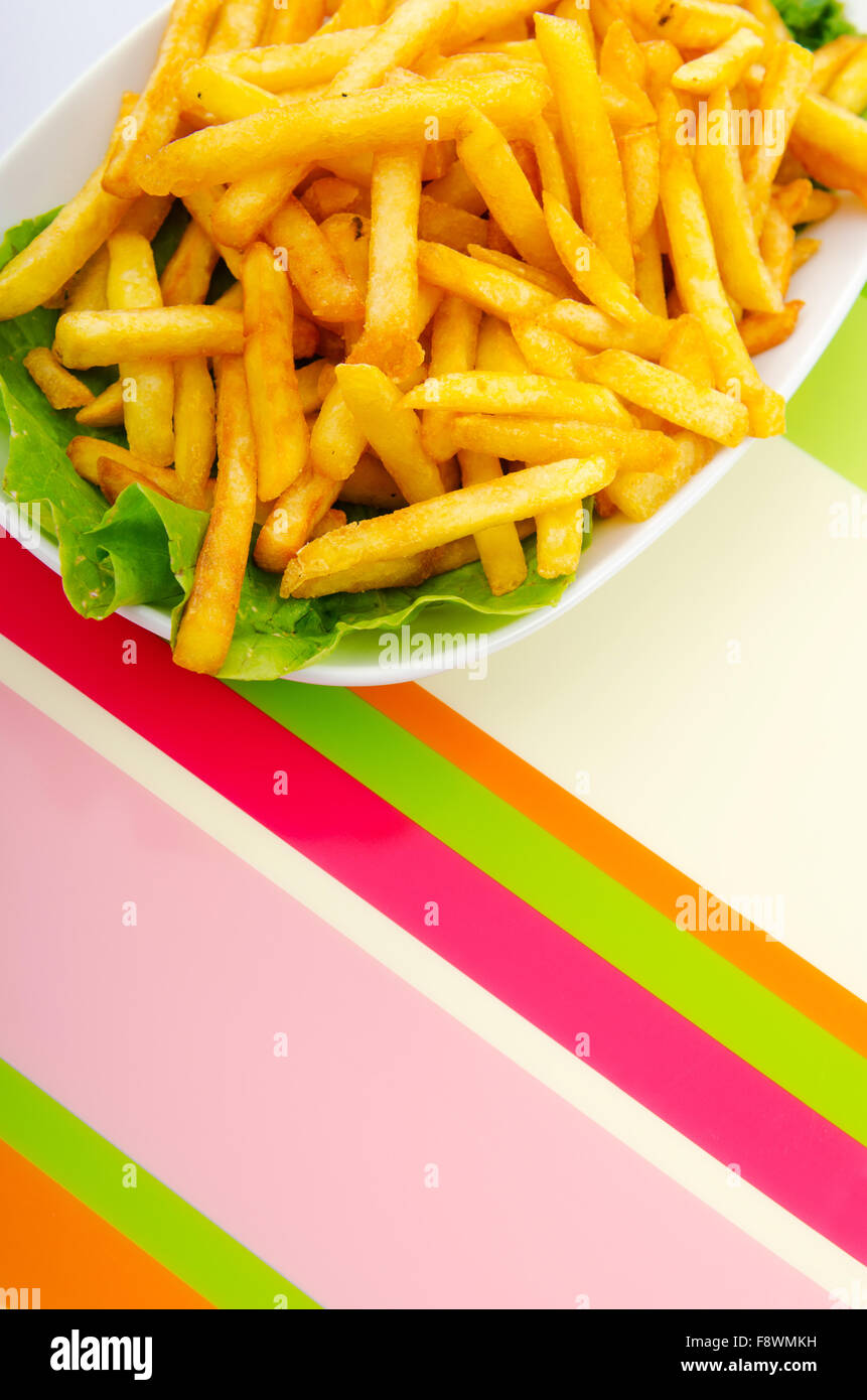 Close up of french fries Stock Photo - Alamy