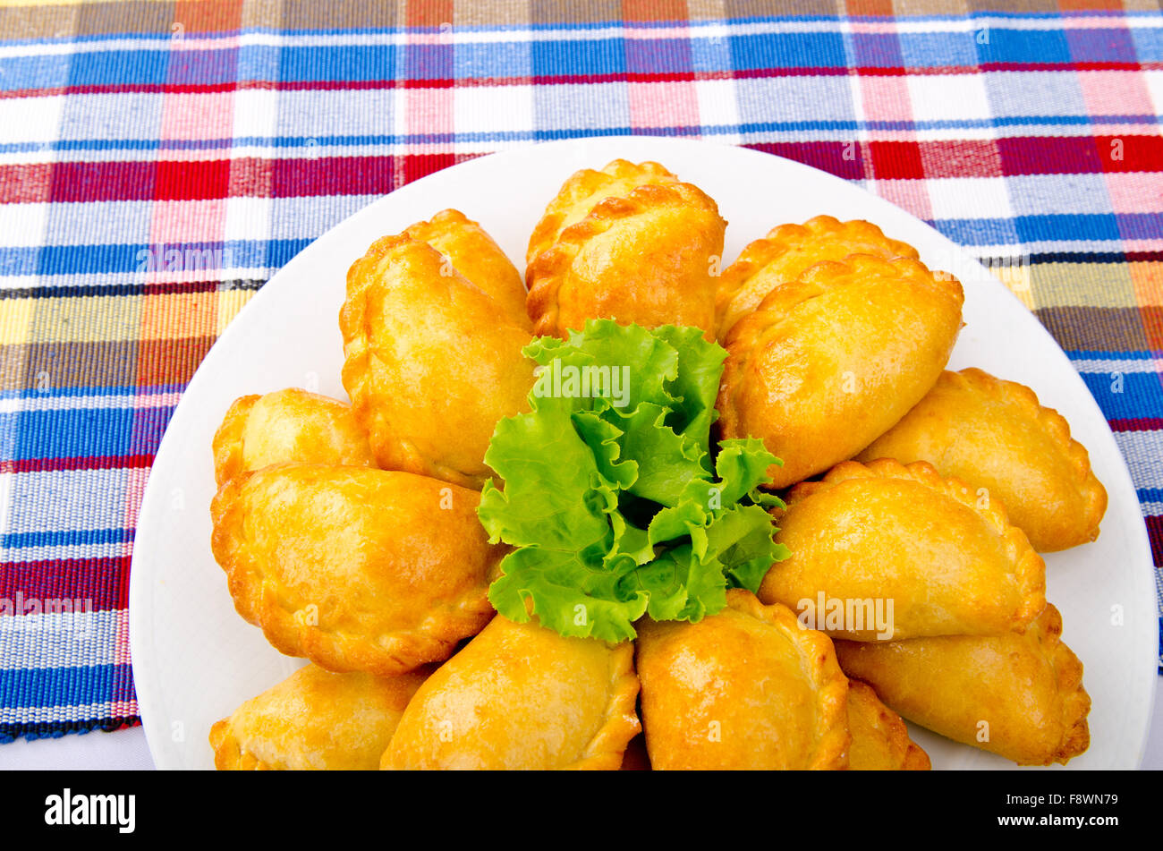 Meat patties in the plate Stock Photo - Alamy