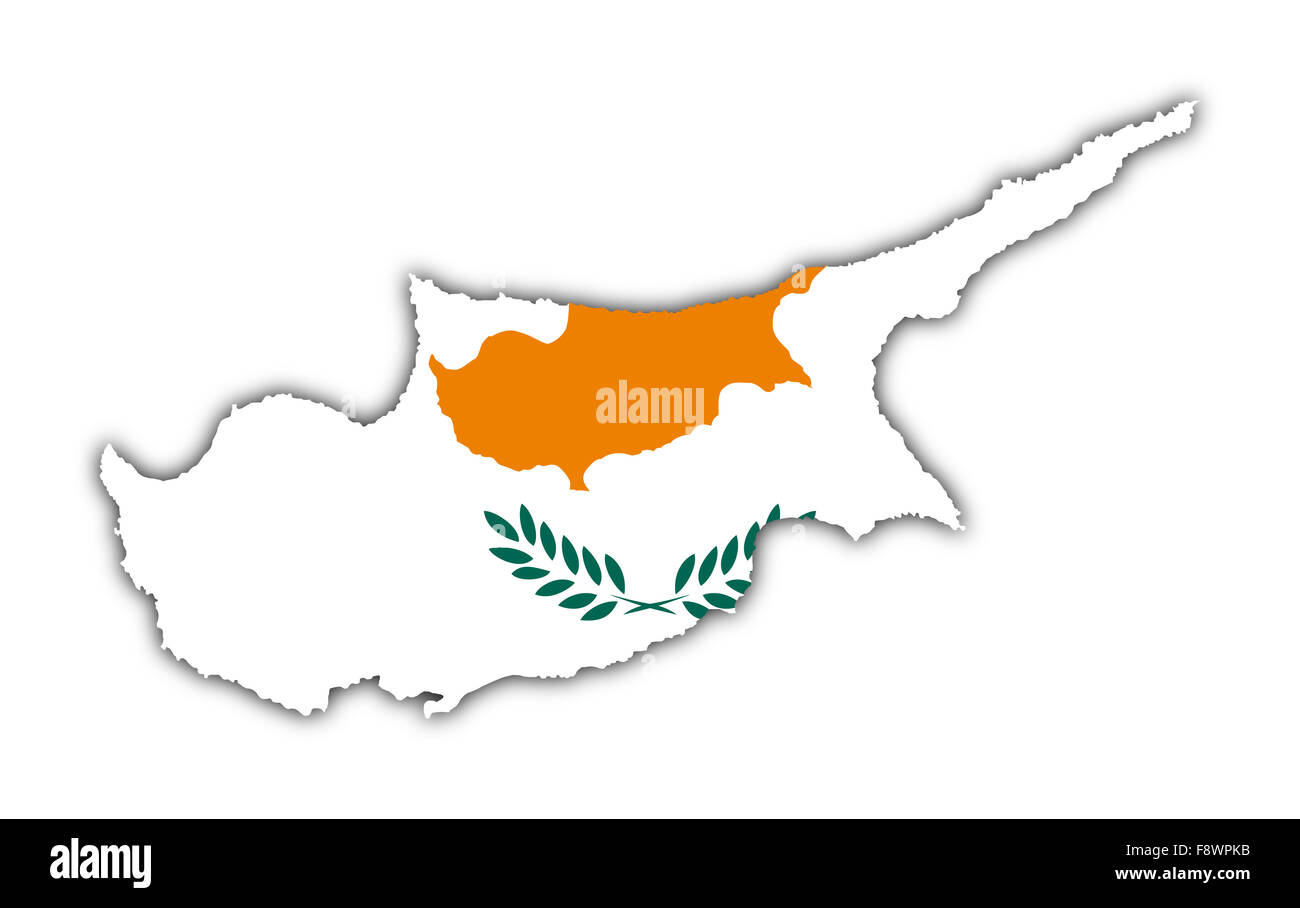 Cyprus map europe hi-res stock photography and images - Alamy