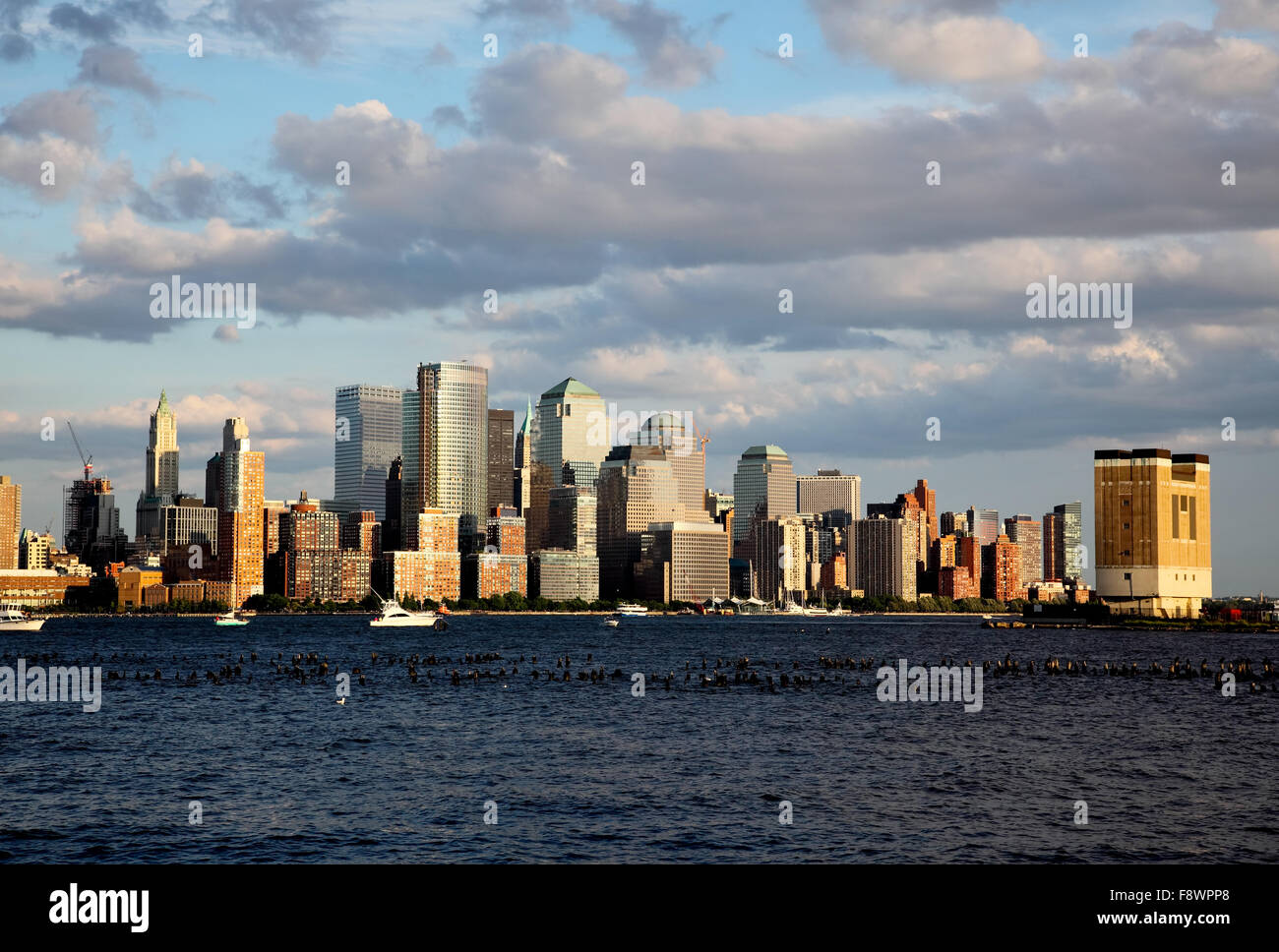 The Lower Manhattan Skyline Stock Photo - Alamy