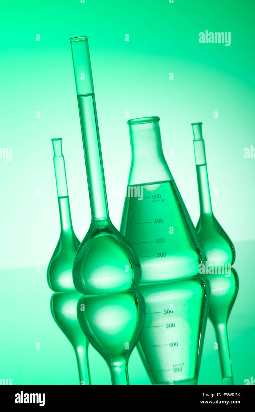 Chemical laboratory and tubing Stock Photo - Alamy
