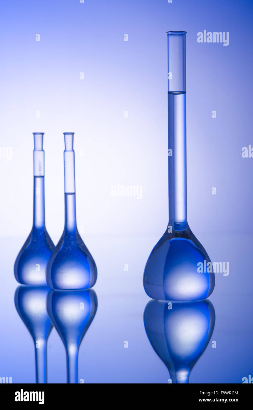 Chemical laboratory and tubing Stock Photo - Alamy