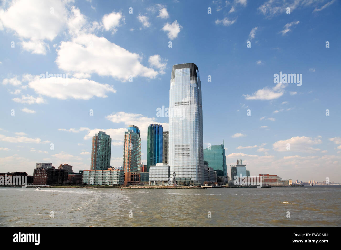 modern high-rise office buildings facing Manhattan Stock Photo - Alamy