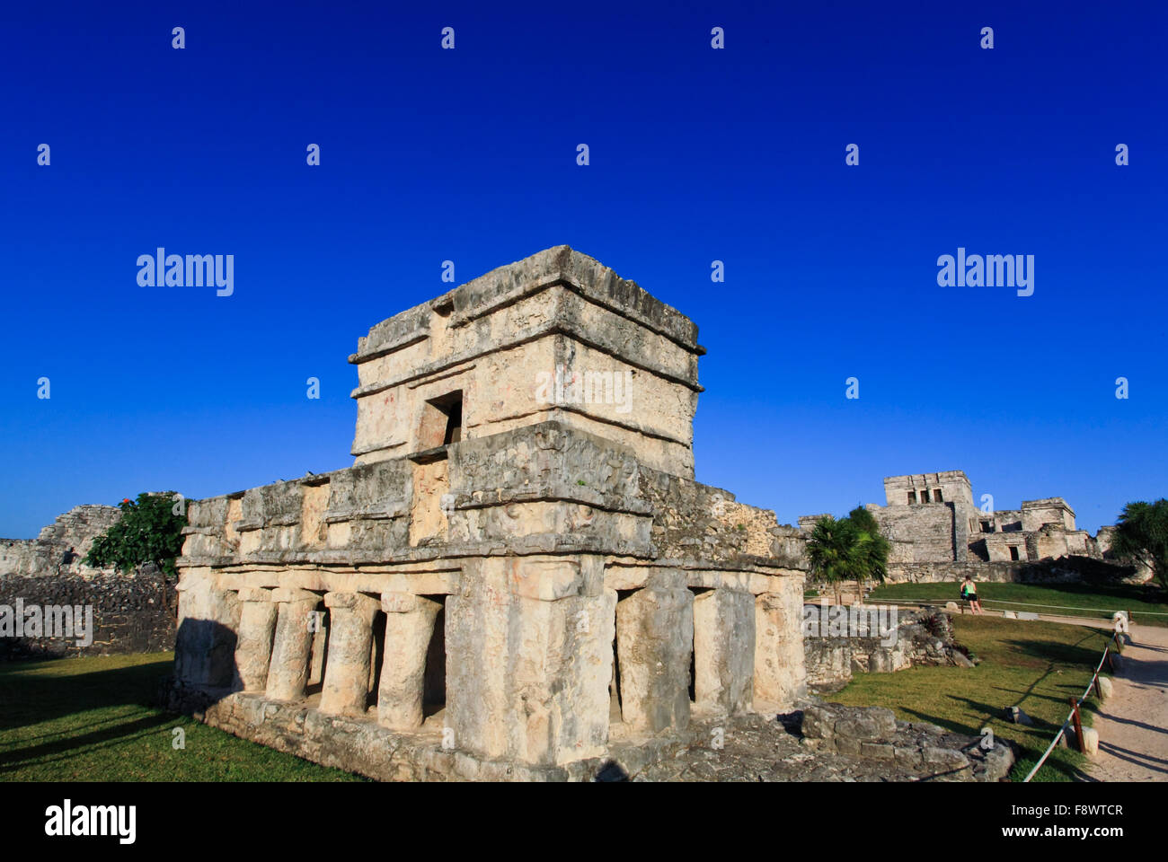 Tulum the one of most famous landmark in the Maya World Stock Photo - Alamy