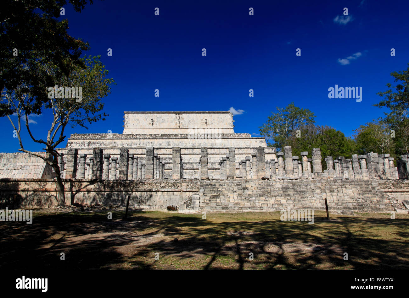 The temples of chichen itza temple Stock Photo - Alamy