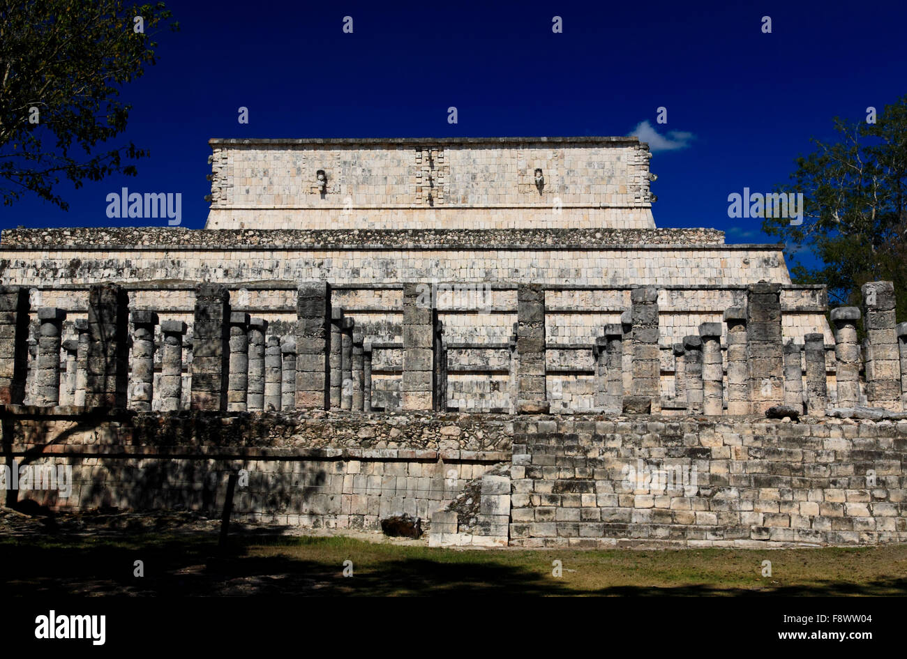 The temples of chichen itza temple Stock Photo - Alamy