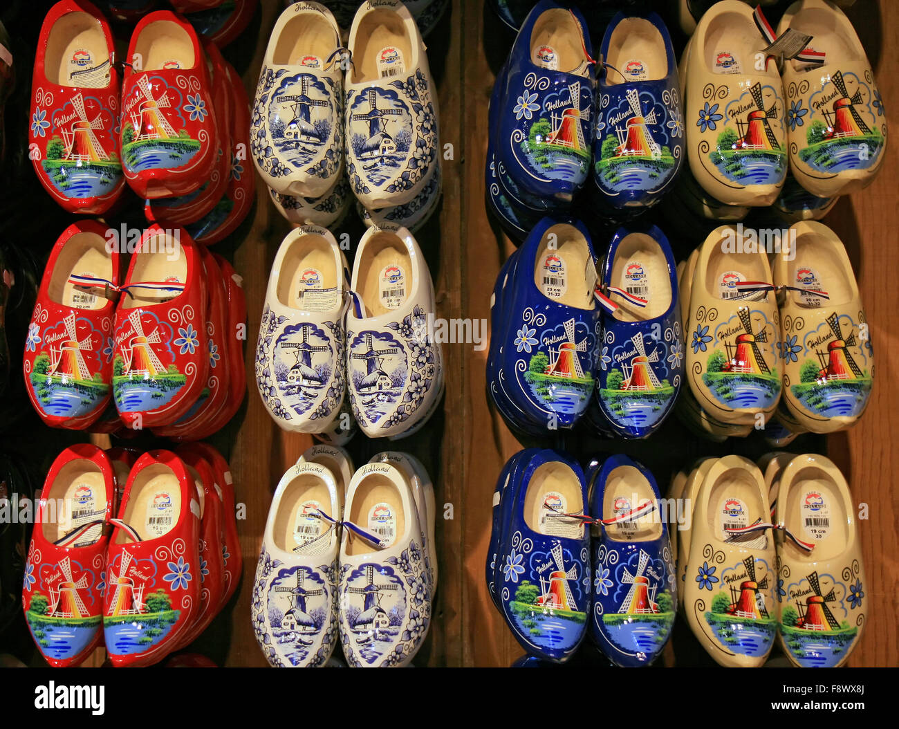 The famous Dutch wooden shoes Stock Photo - Alamy