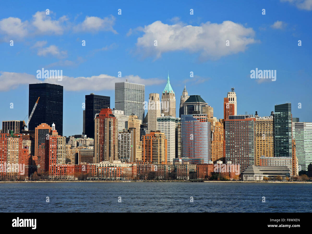 The Lower Manhattan Skyline Stock Photo - Alamy