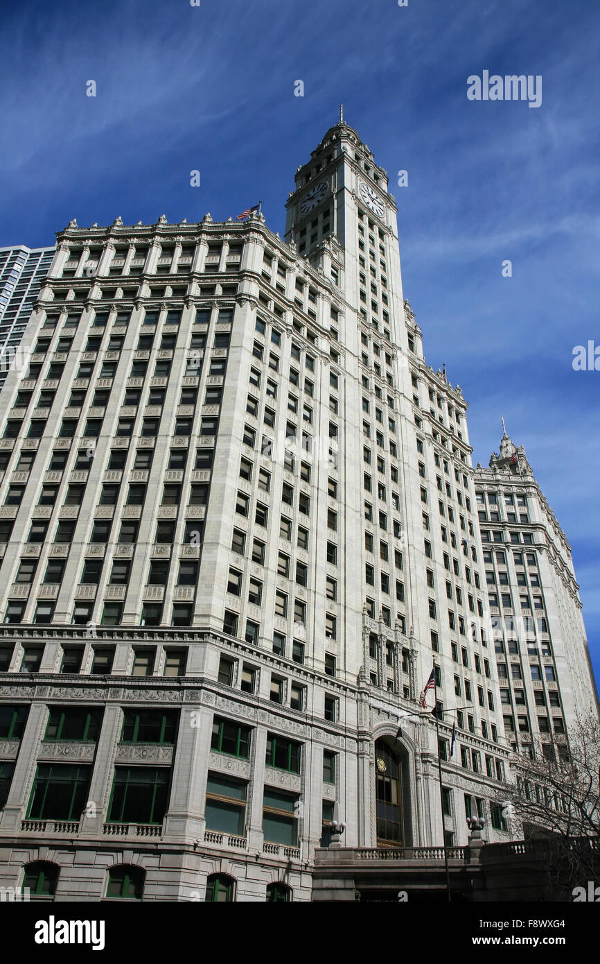 The high-rise buildings in Chicago Stock Photo - Alamy