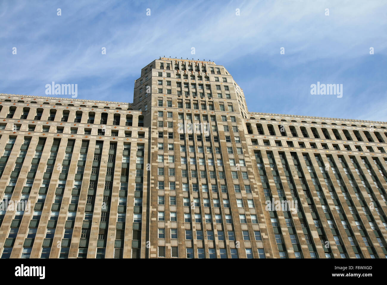 The high-rise buildings in Chicago Stock Photo - Alamy