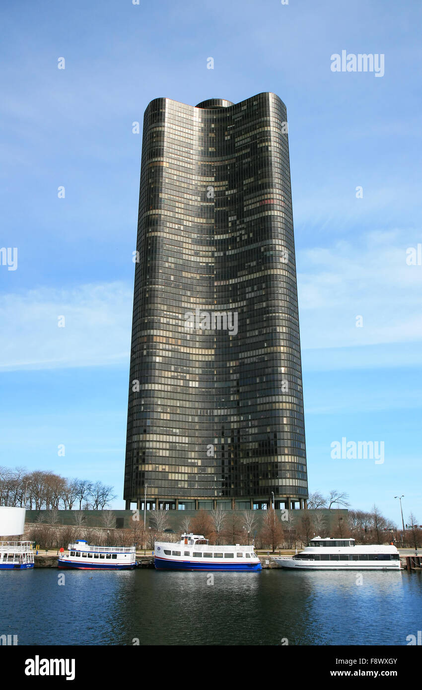 The high-rise buildings in Chicago Stock Photo - Alamy