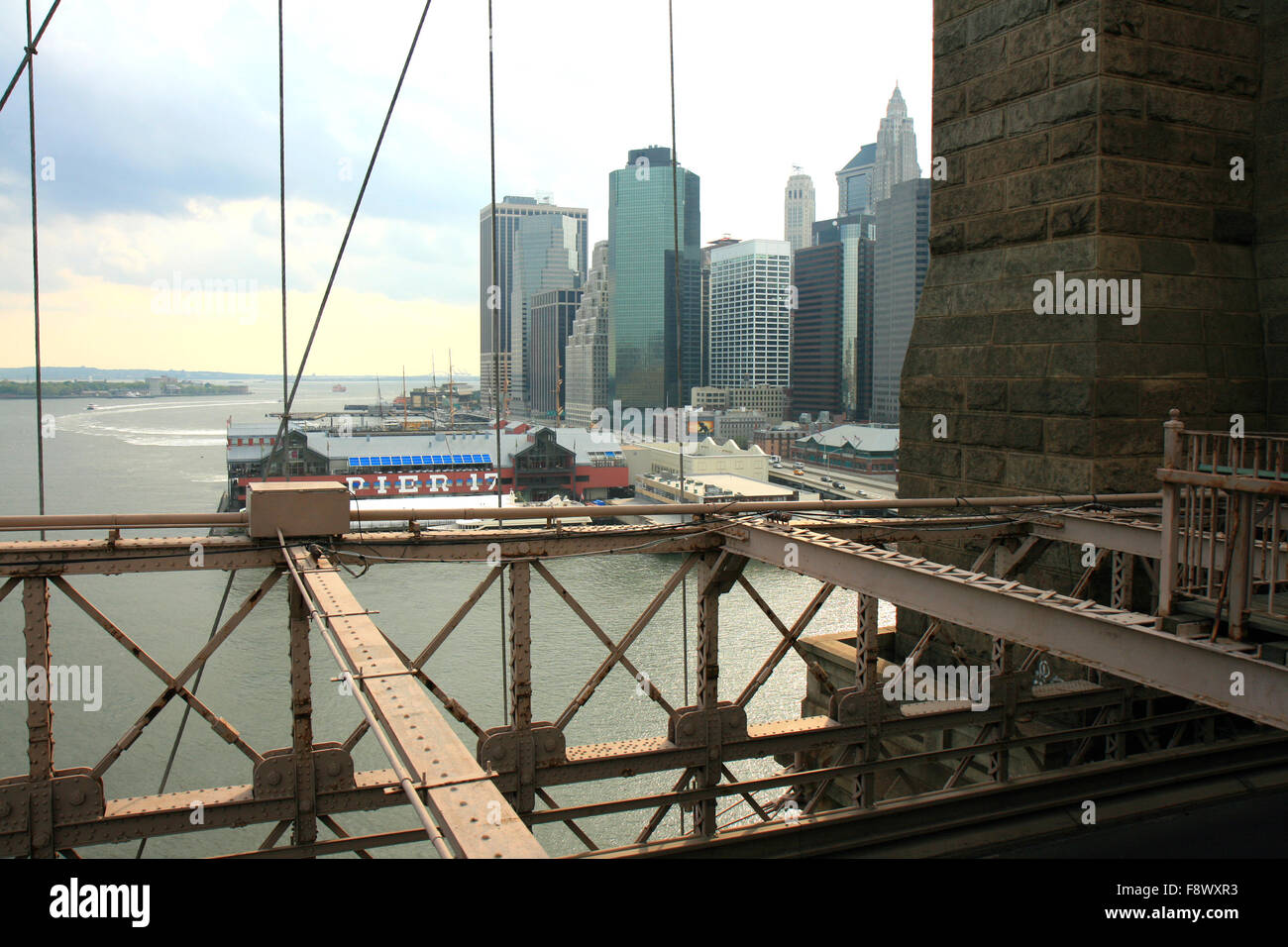 The famous Brooklyn Bridge Stock Photo - Alamy