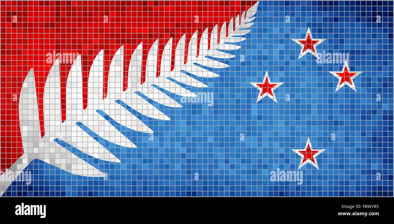New Zealand Flag Vector Stock Photos & New Zealand Flag Vector Stock ...