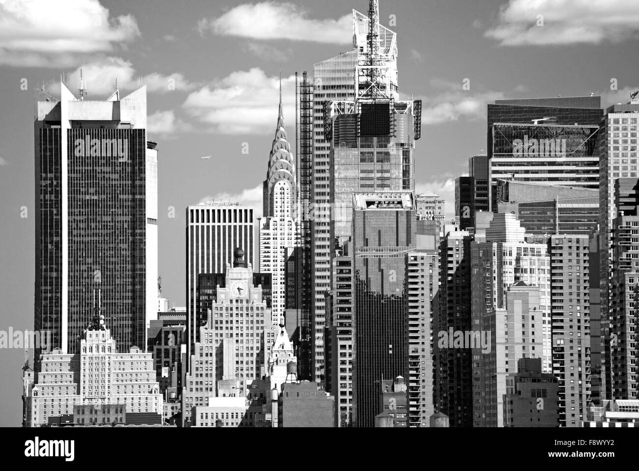 The Mid-town Manhattan Skyline Stock Photo - Alamy
