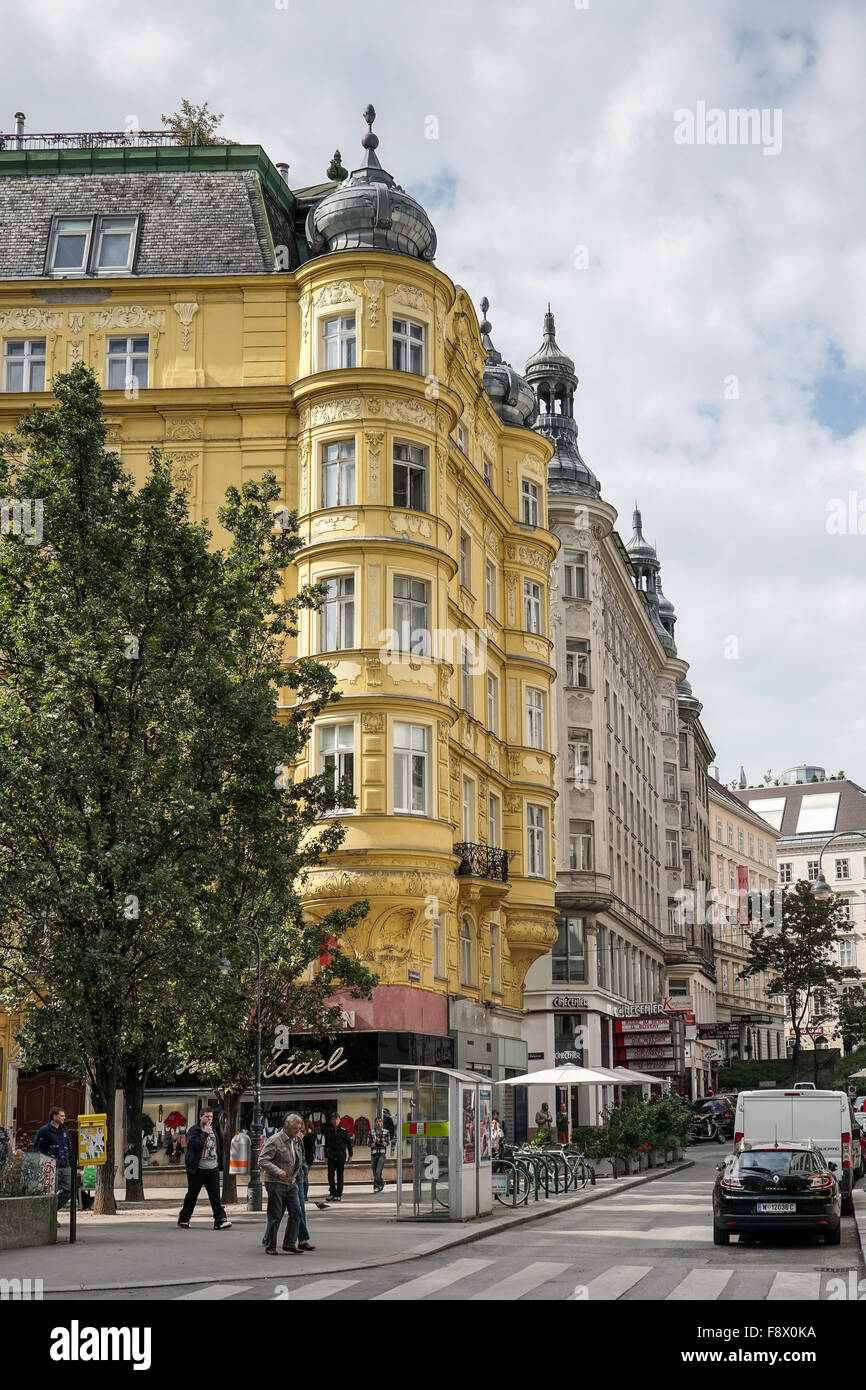 Ornate buildings in Vienna Stock Photo - Alamy