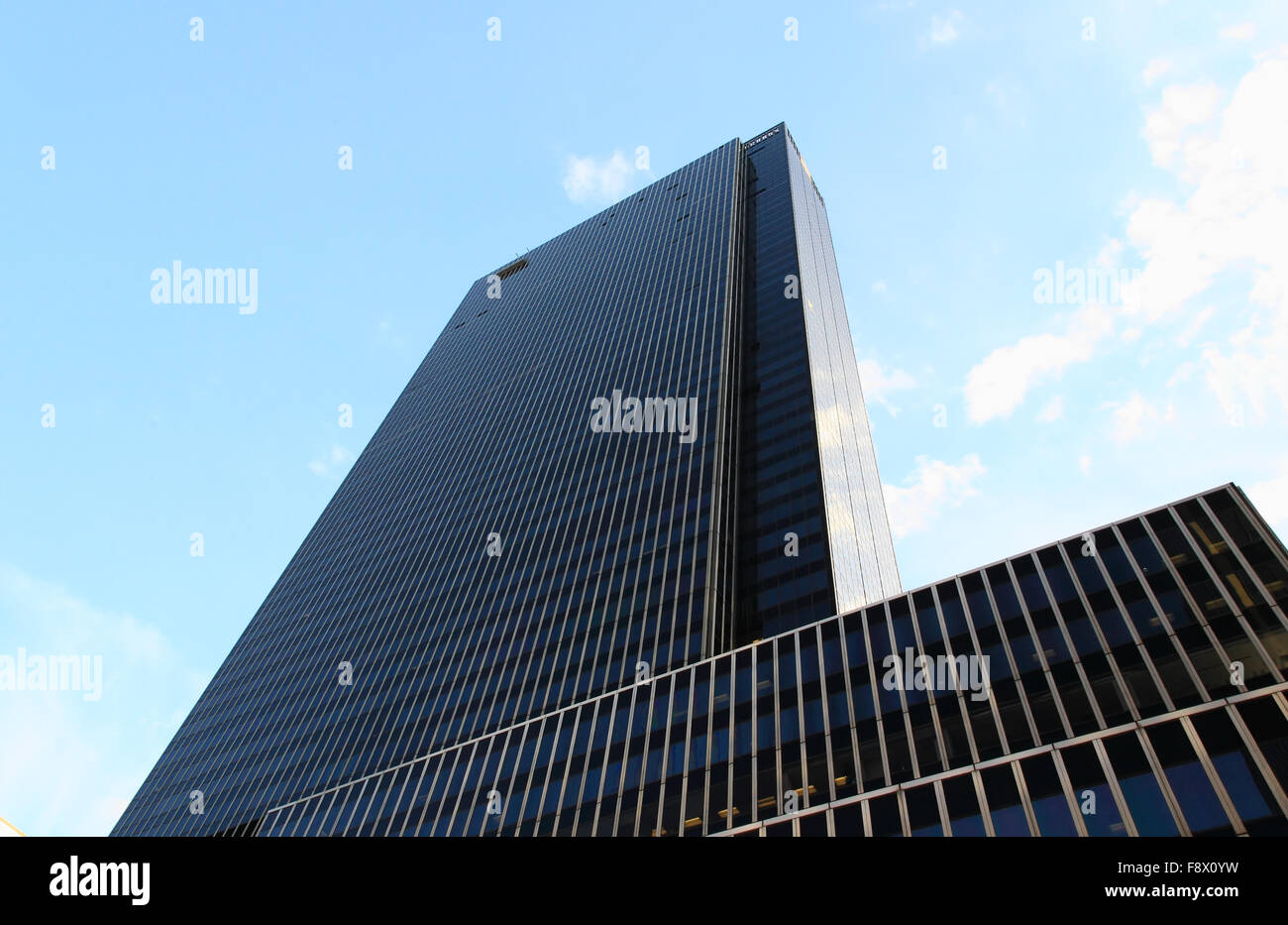 The high-rise office building Stock Photo - Alamy