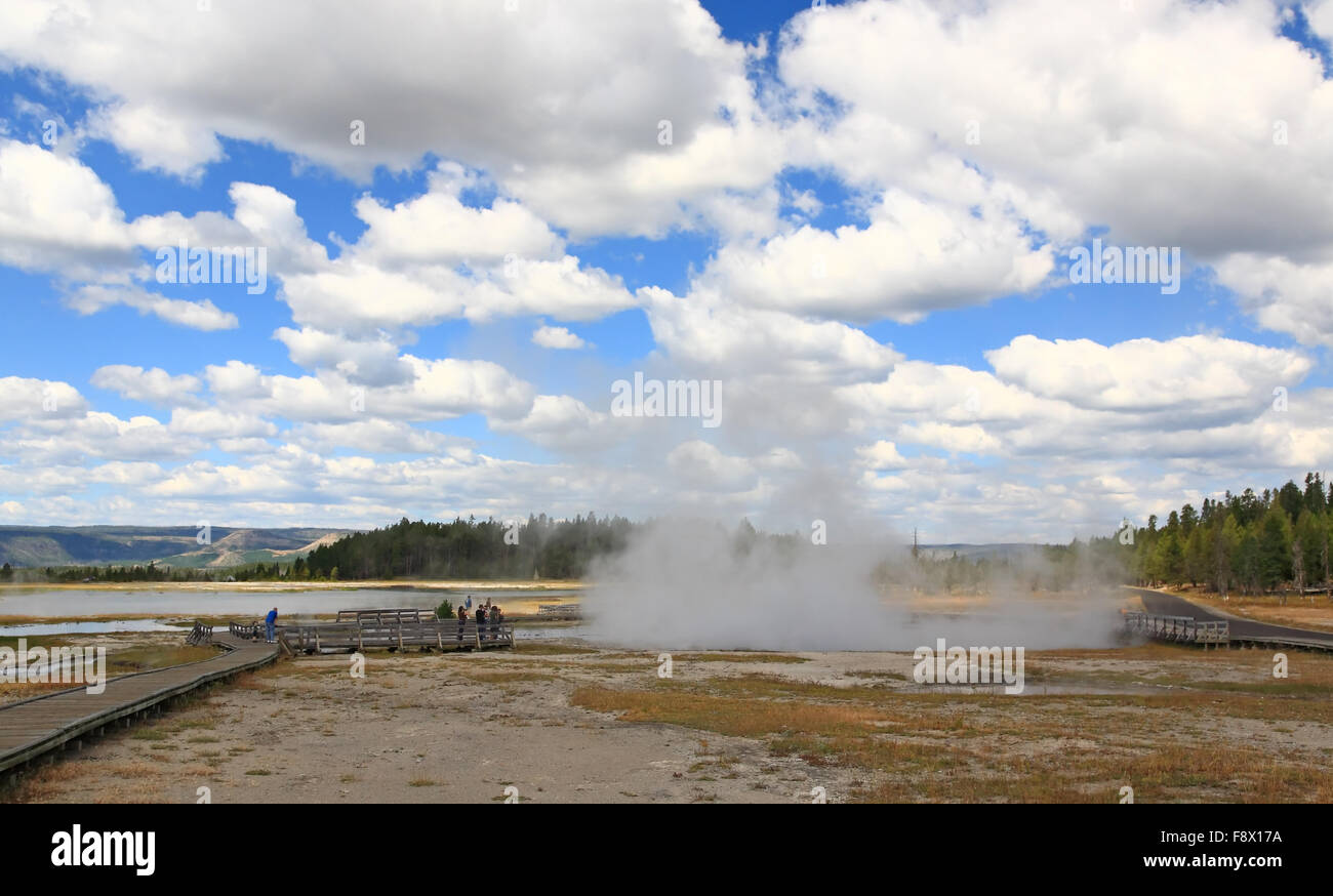 Firehole river drive hi-res stock photography and images - Alamy
