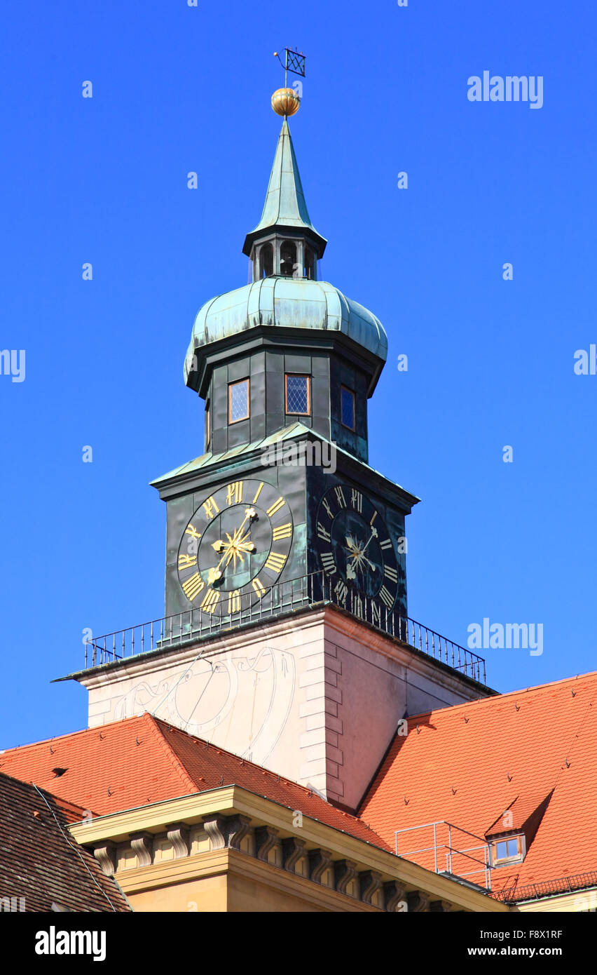 The scenery at the Residenz and Odeonsplatz in Munich Stock Photo - Alamy