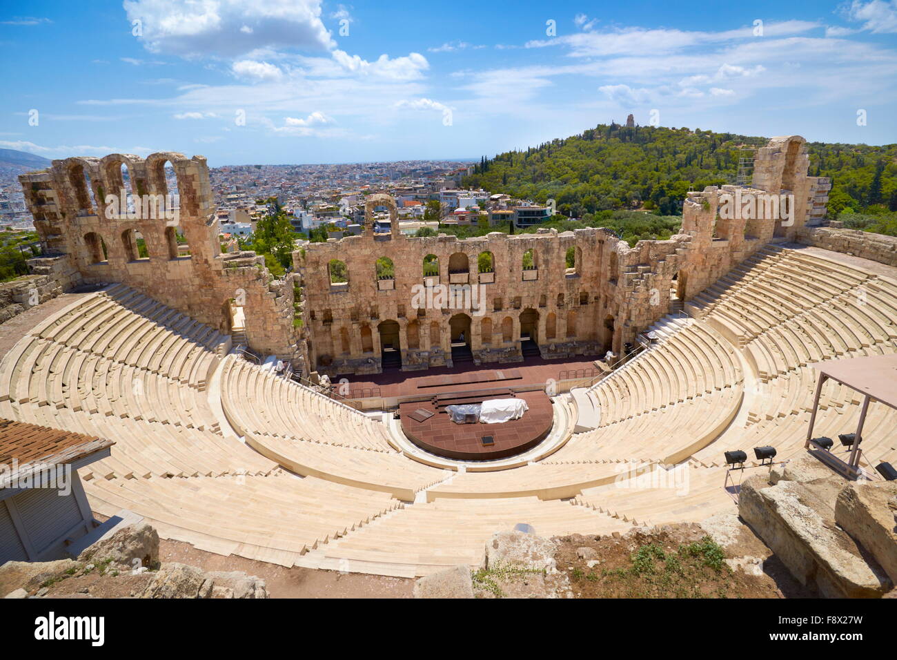 Photograph horizontal color greek theatre hi-res stock photography and ...