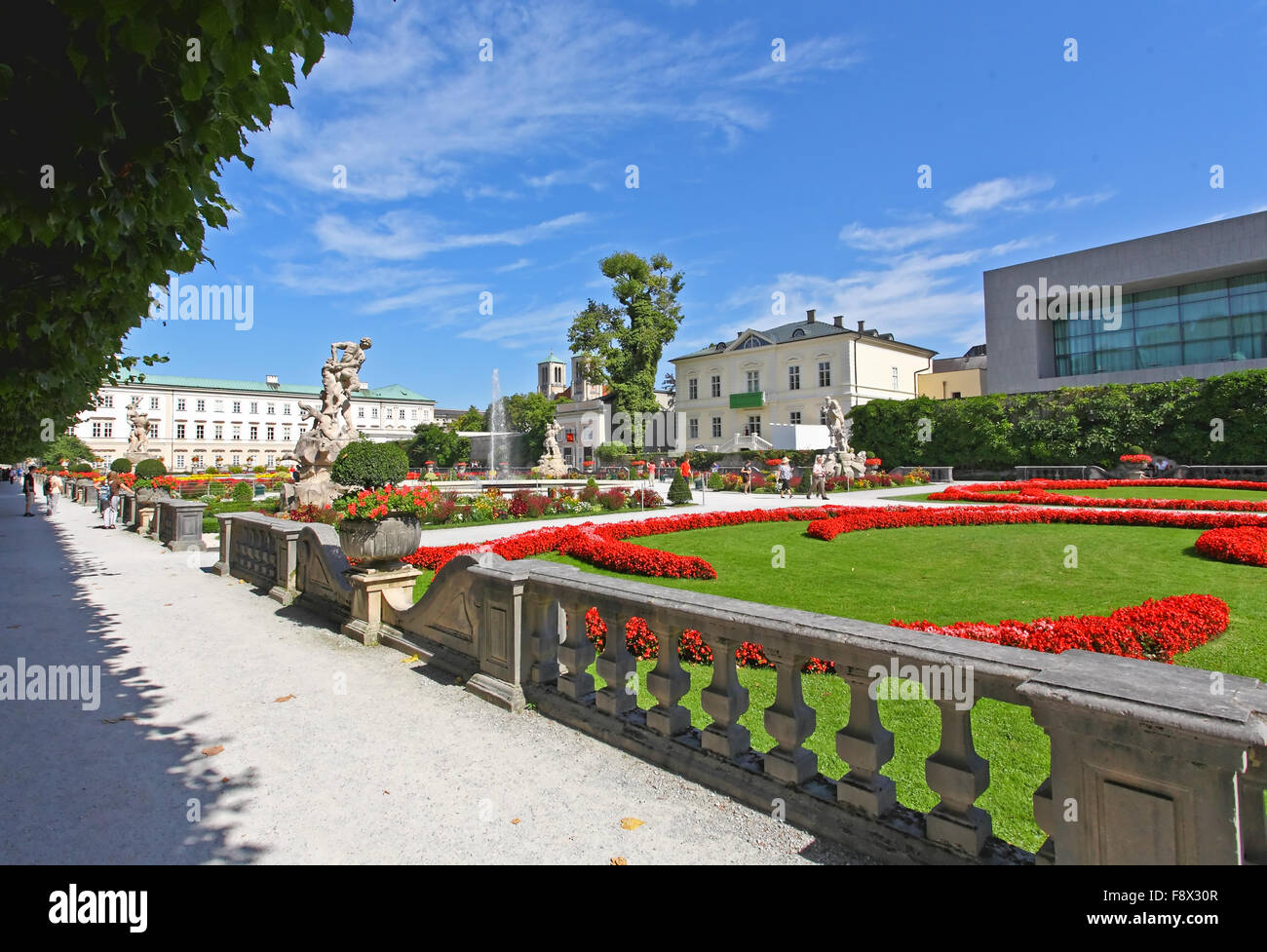 Mirabell palace and garden in Salzburg Stock Photo - Alamy