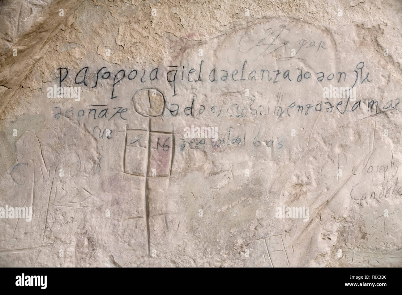 Don Juan de Onate inscription, oldest Western inscription, 1605 ...