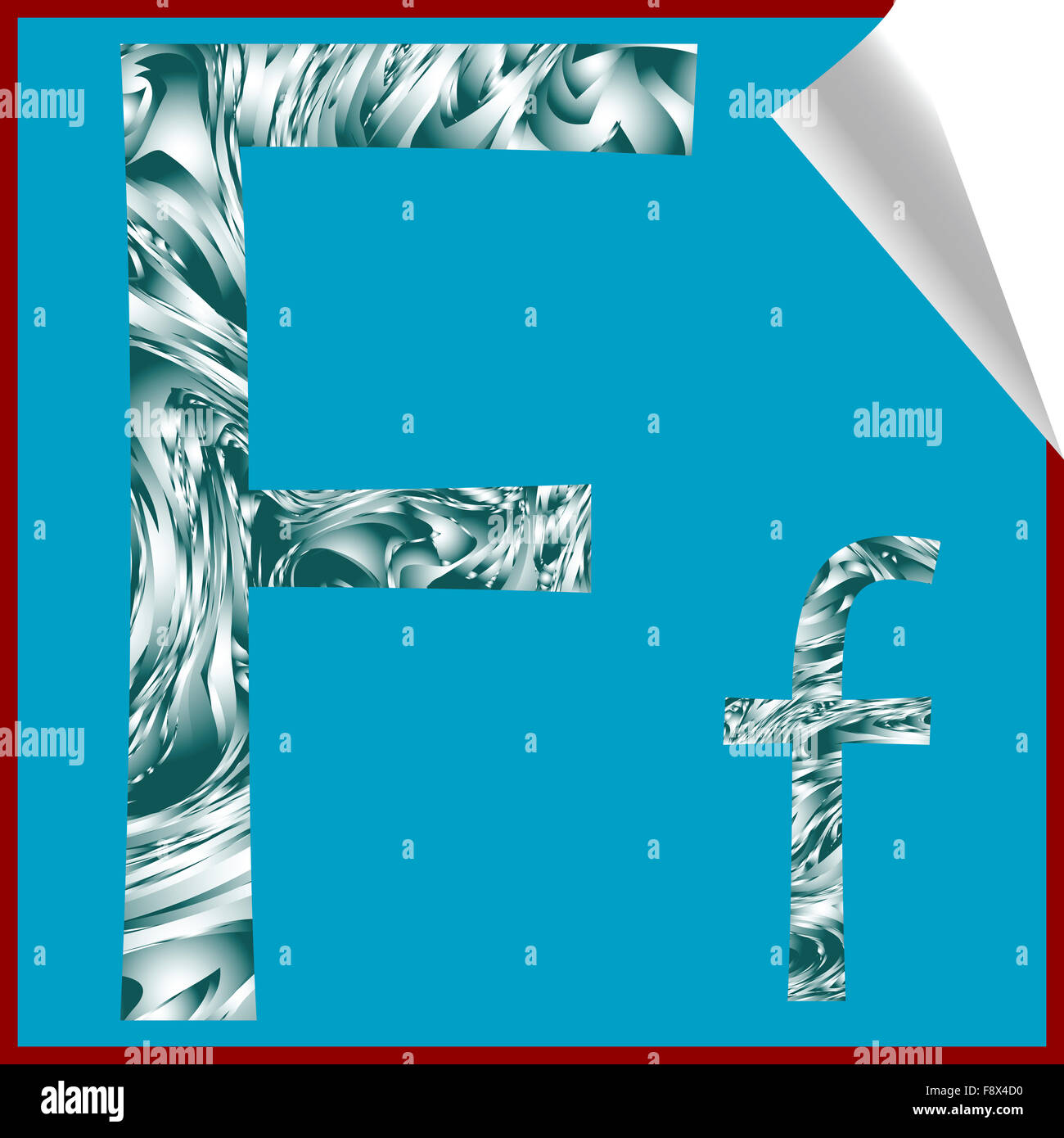 alphabet letter F Stock Photo - Alamy