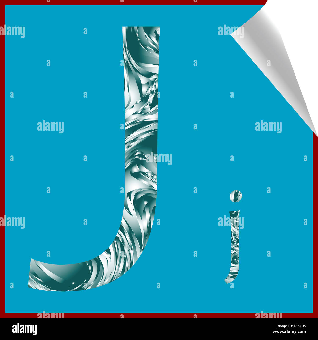 alphabet letter J Stock Photo - Alamy