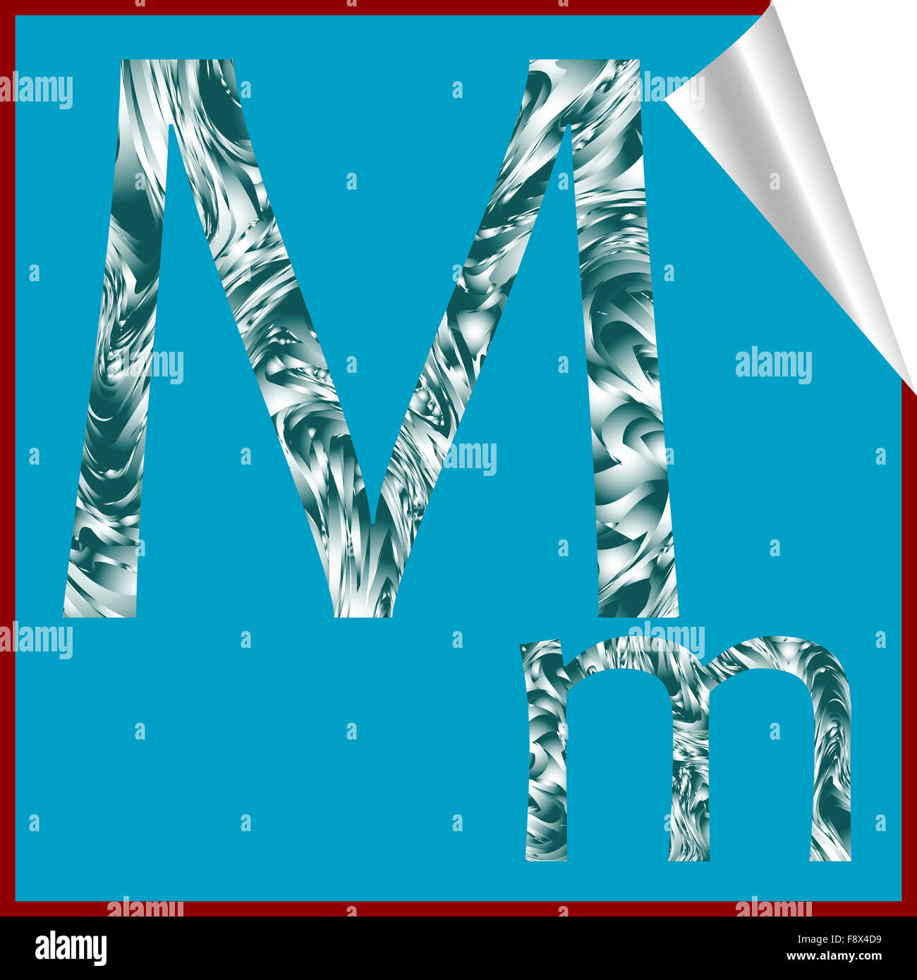 alphabet letter M Stock Photo - Alamy