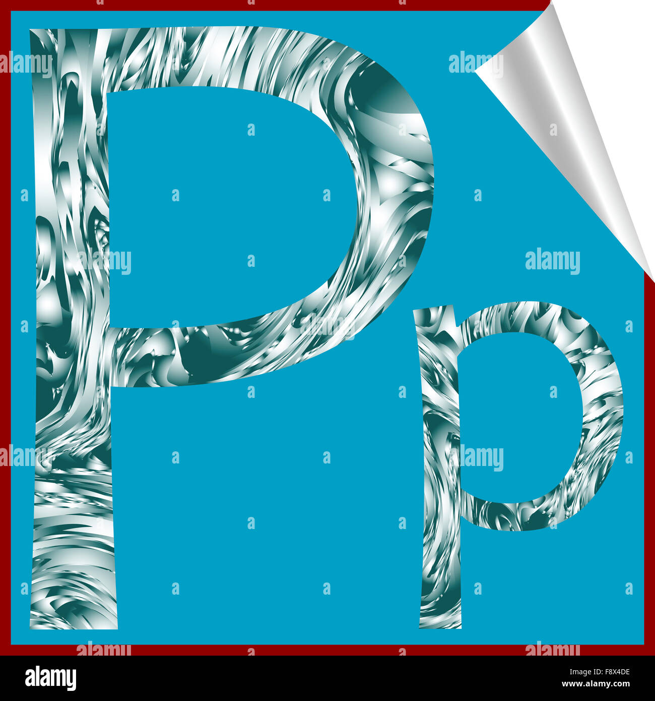alphabet letter P Stock Photo - Alamy