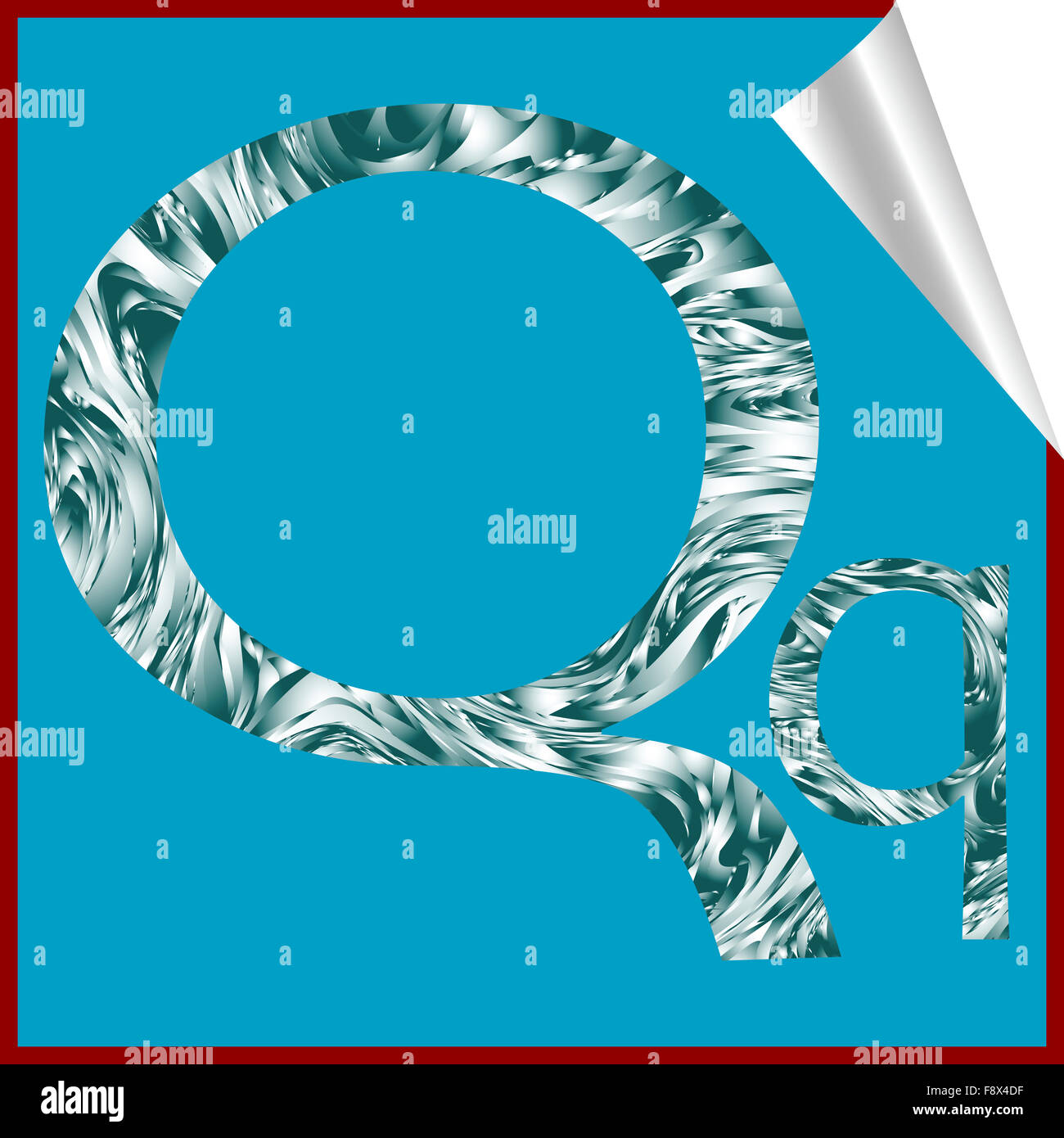 alphabet letter Q Stock Photo - Alamy