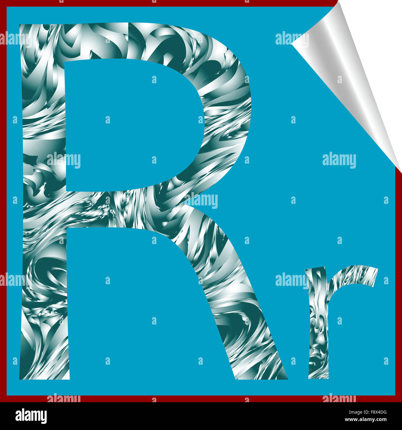 alphabet letter R Stock Photo - Alamy