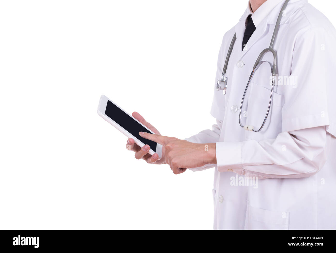 Male doctor hands tablet computer hi-res stock photography and images ...