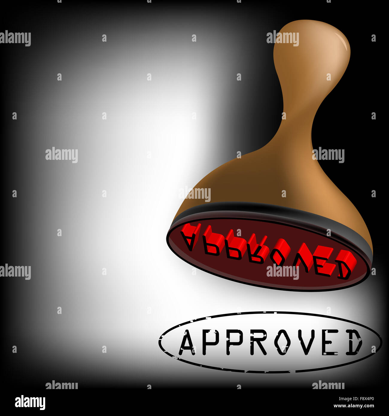 Approved document hi-res stock photography and images - Alamy