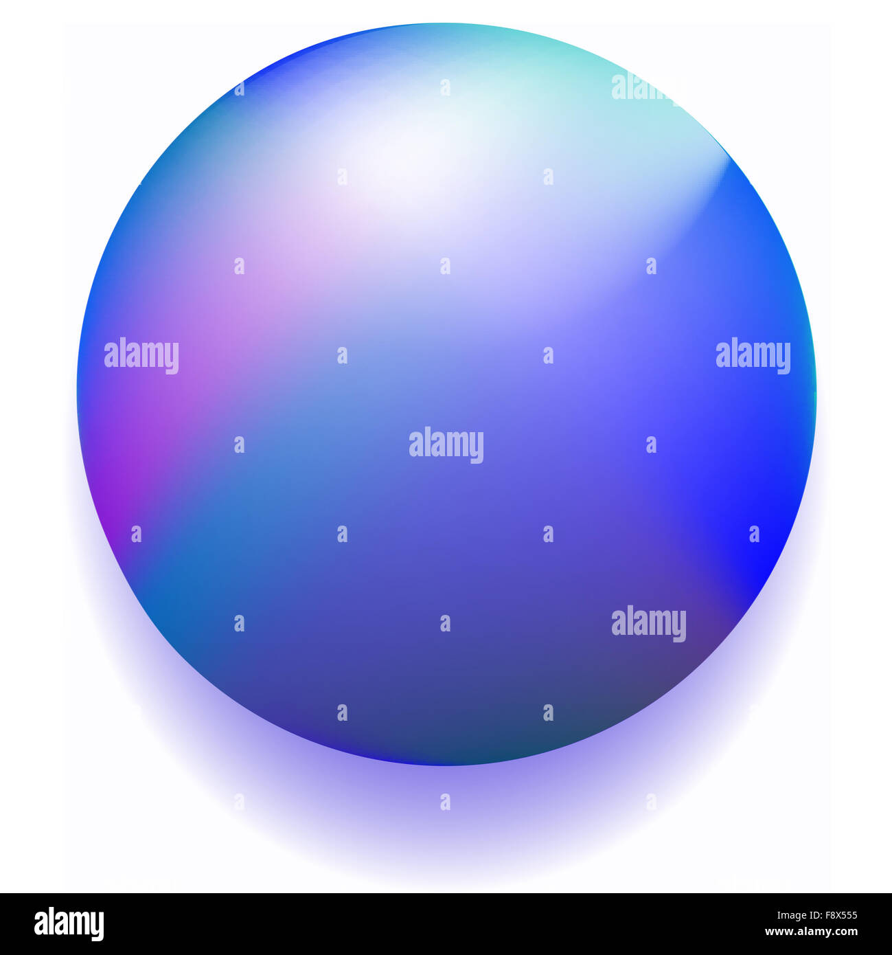 blue magic ball Stock Photo - Alamy