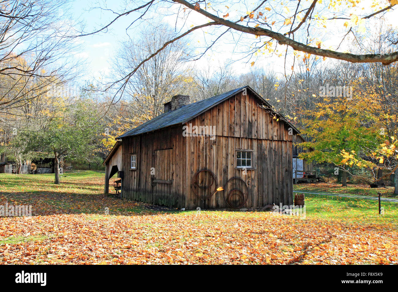 Historic Millbrook Village Stock Photo - Alamy