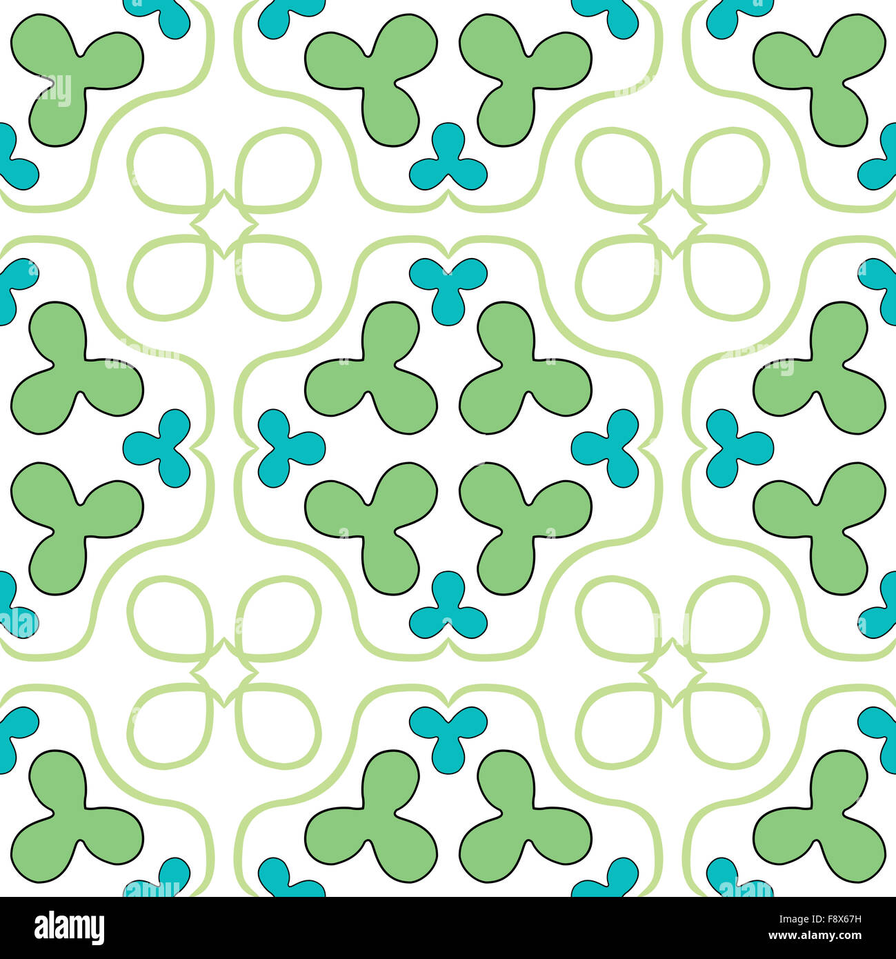 Texture clover flower Cut Out Stock Images & Pictures - Alamy