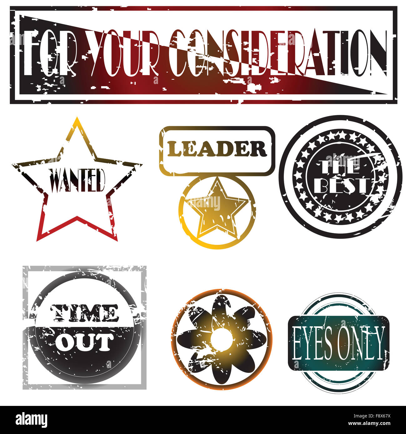 collection of stamps Stock Photo - Alamy