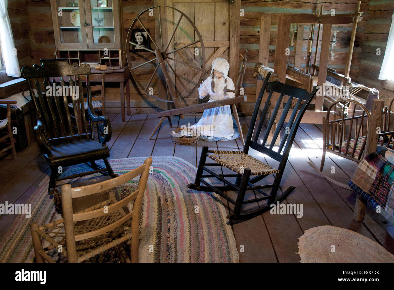 Pioneer wagon museum hi-res stock photography and images - Alamy