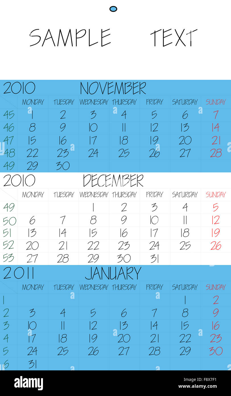 2010 agenda almanac annual art calendar calender hi-res stock ...