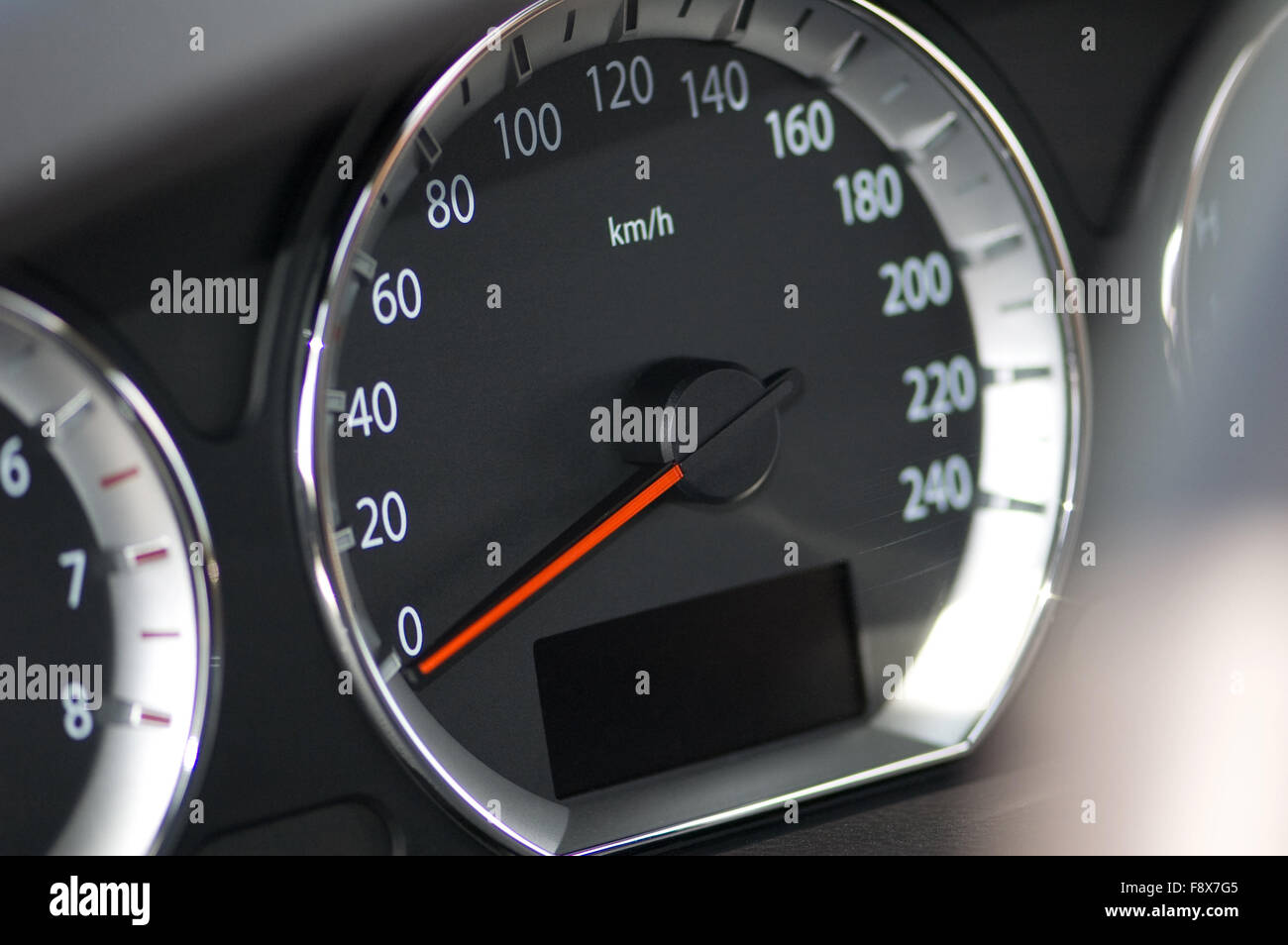 Dashboard speedometer km h hi-res stock photography and images - Alamy