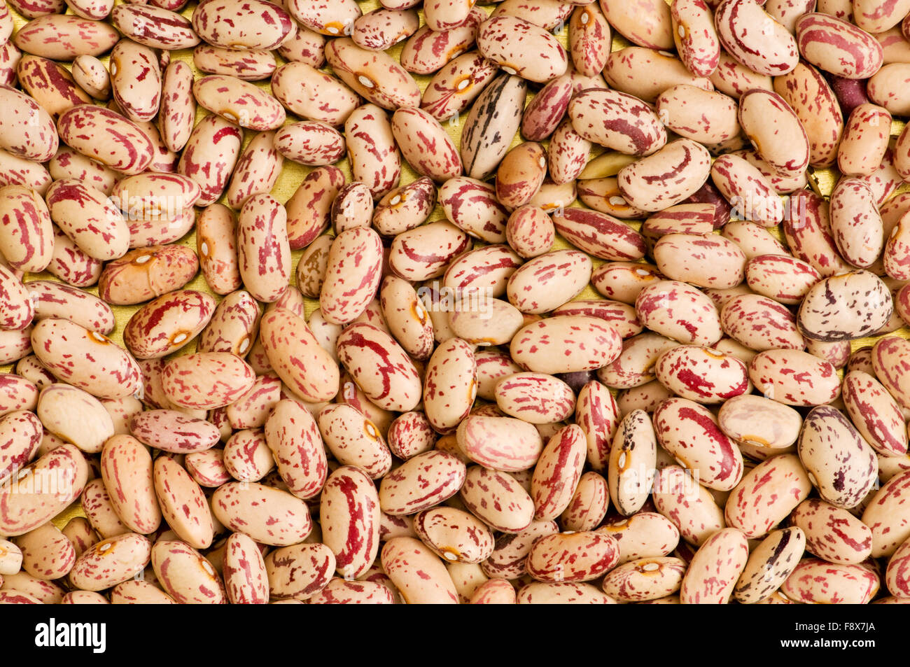 Bunch of beans arranged as a background Stock Photo - Alamy