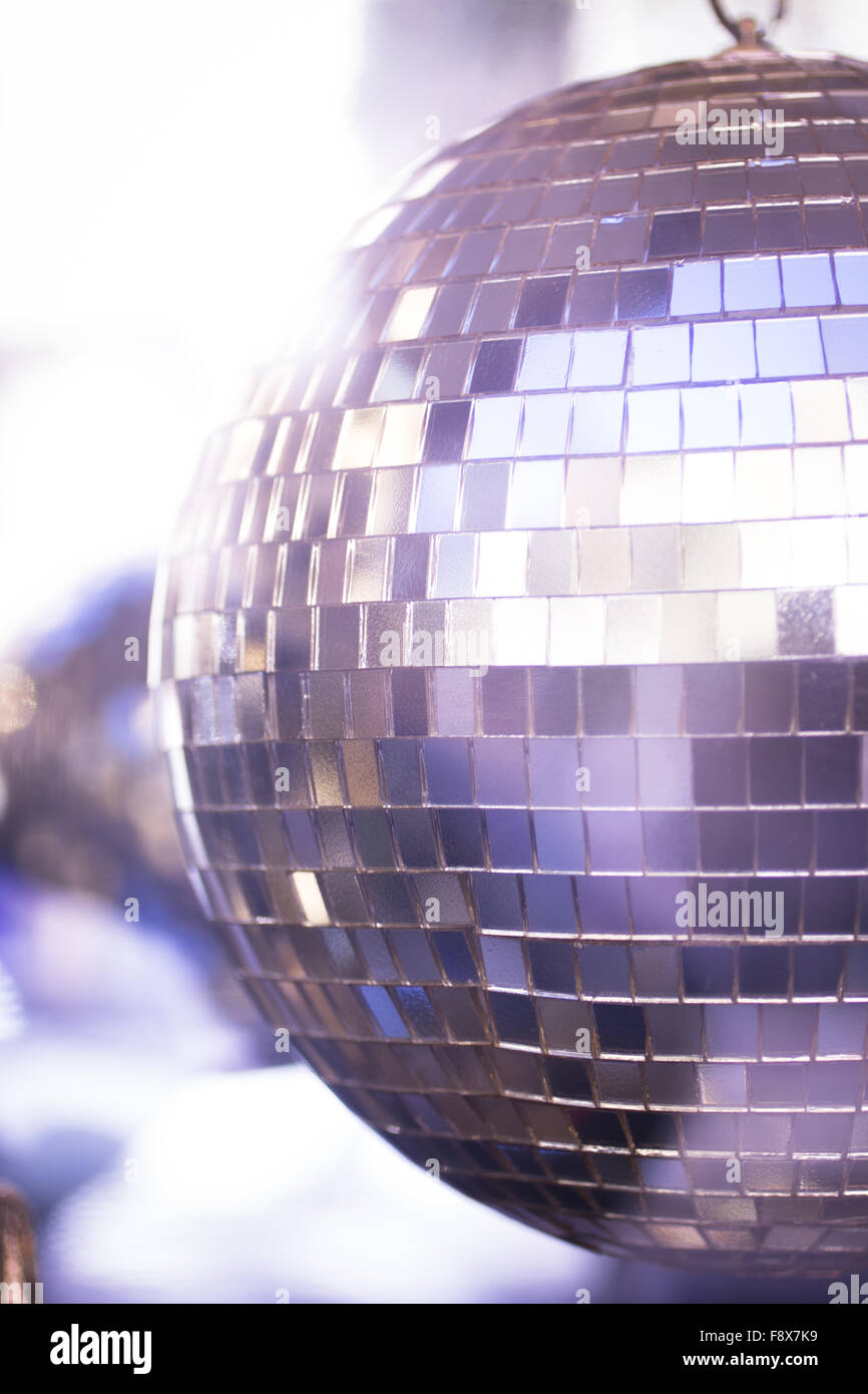 Disco ball in Ibiza house dance music wedding reception party in ...