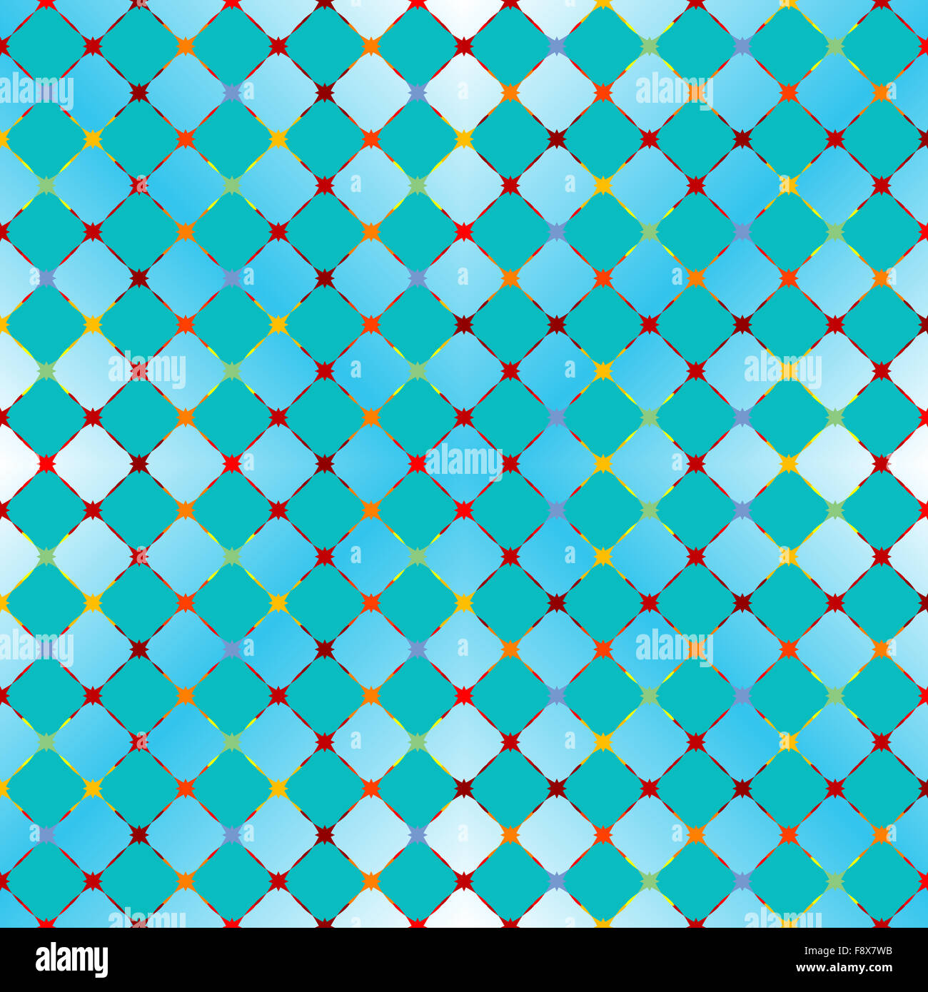 flowerish blue seamless texture Stock Photo - Alamy