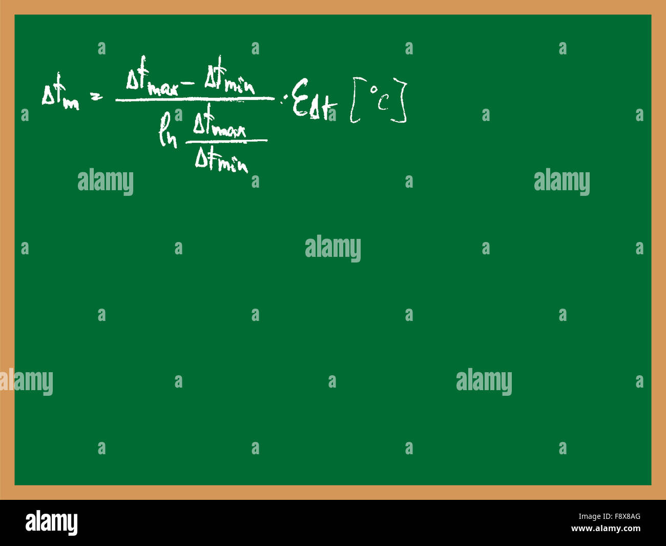 formula and table Stock Photo - Alamy