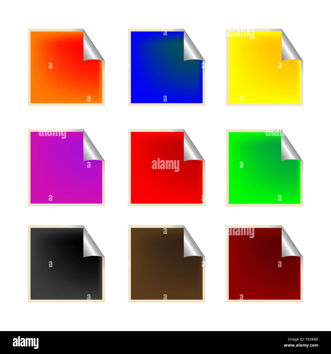 Fresh square labels hi-res stock photography and images - Alamy